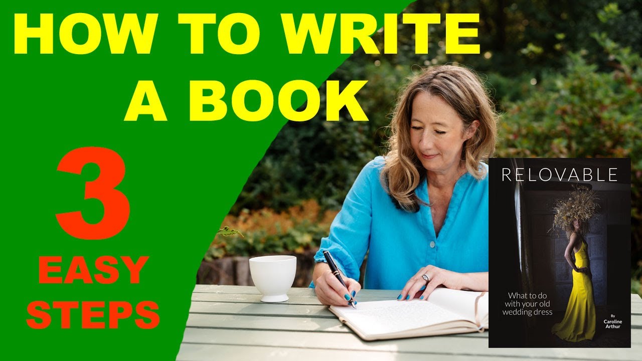 How to write a book in 3 easy steps
